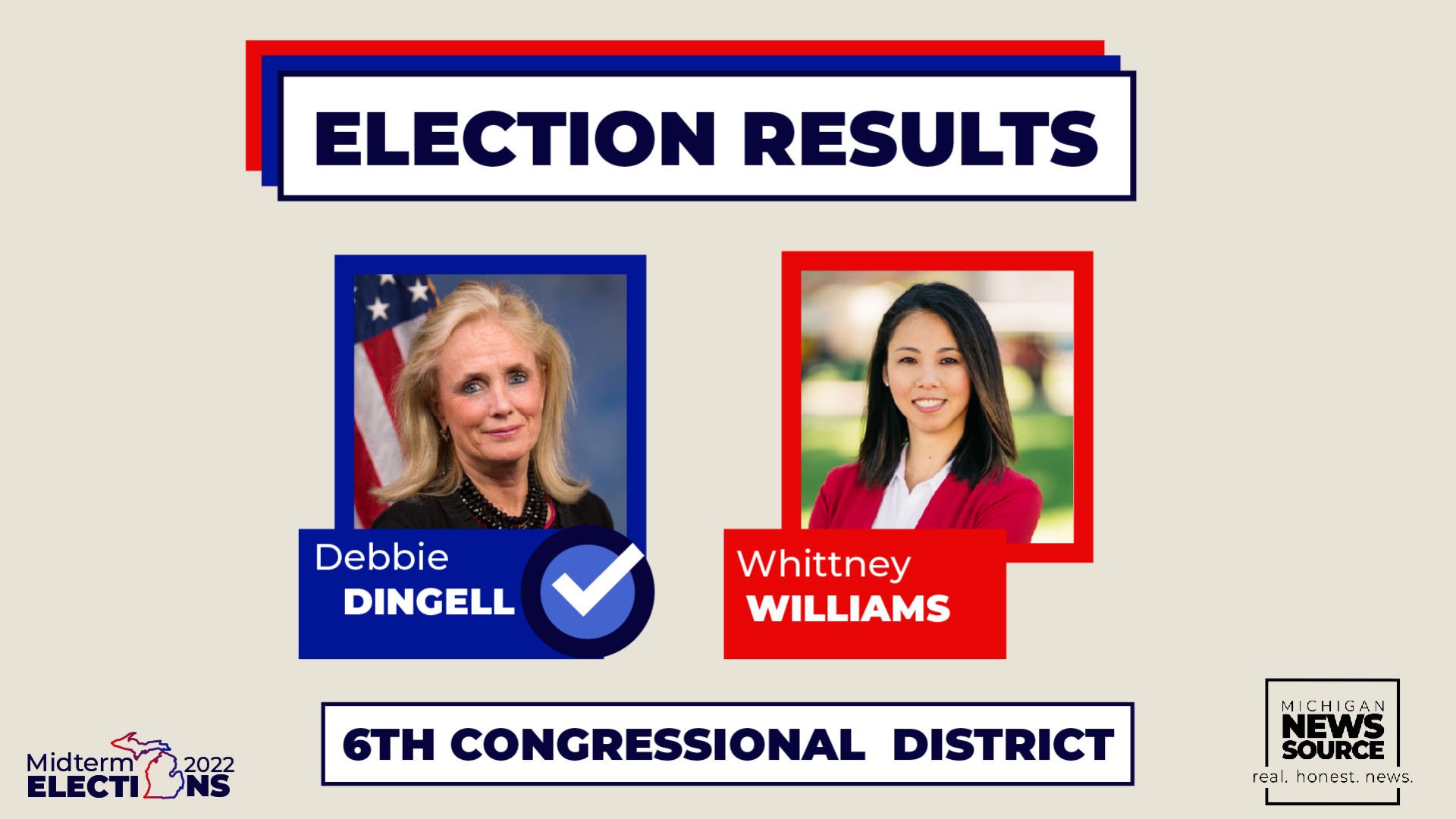 Rep. Debbie Dingell Wins in Newly Drawn 6th Congressional District
