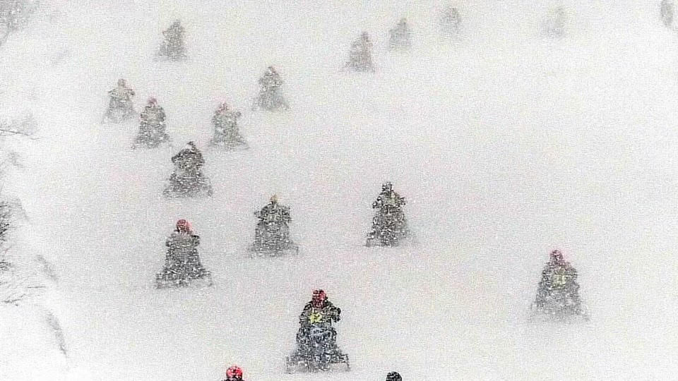 Two Brothers Claim Victory at This Year's I-500 Snowmobile Race