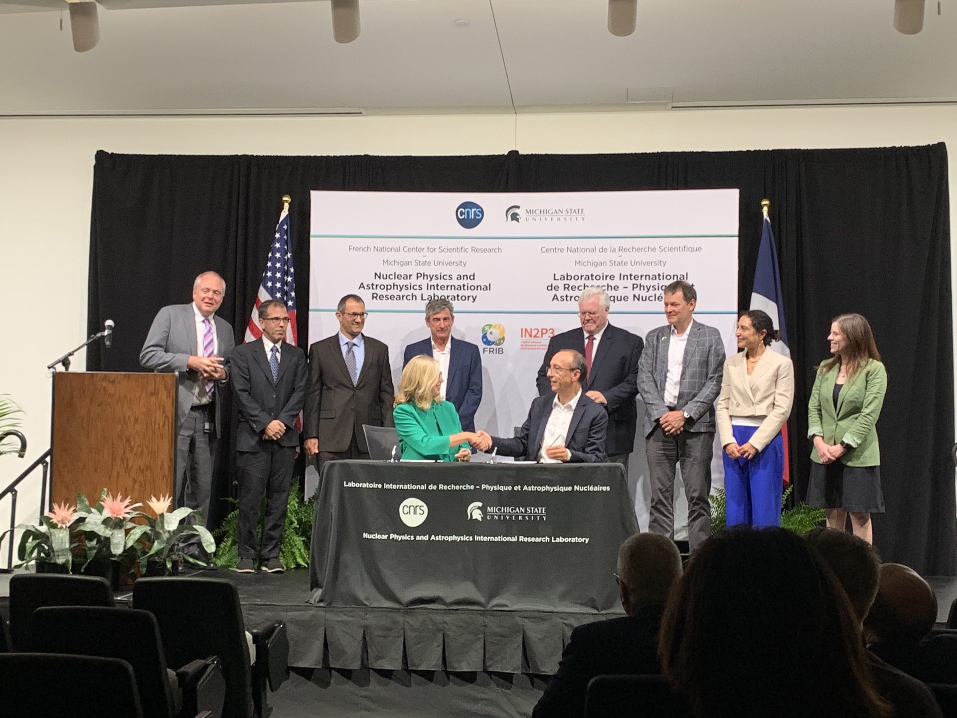 MSU Signs Partnership Ushering in Joint US-French Laboratory Dedicated ...