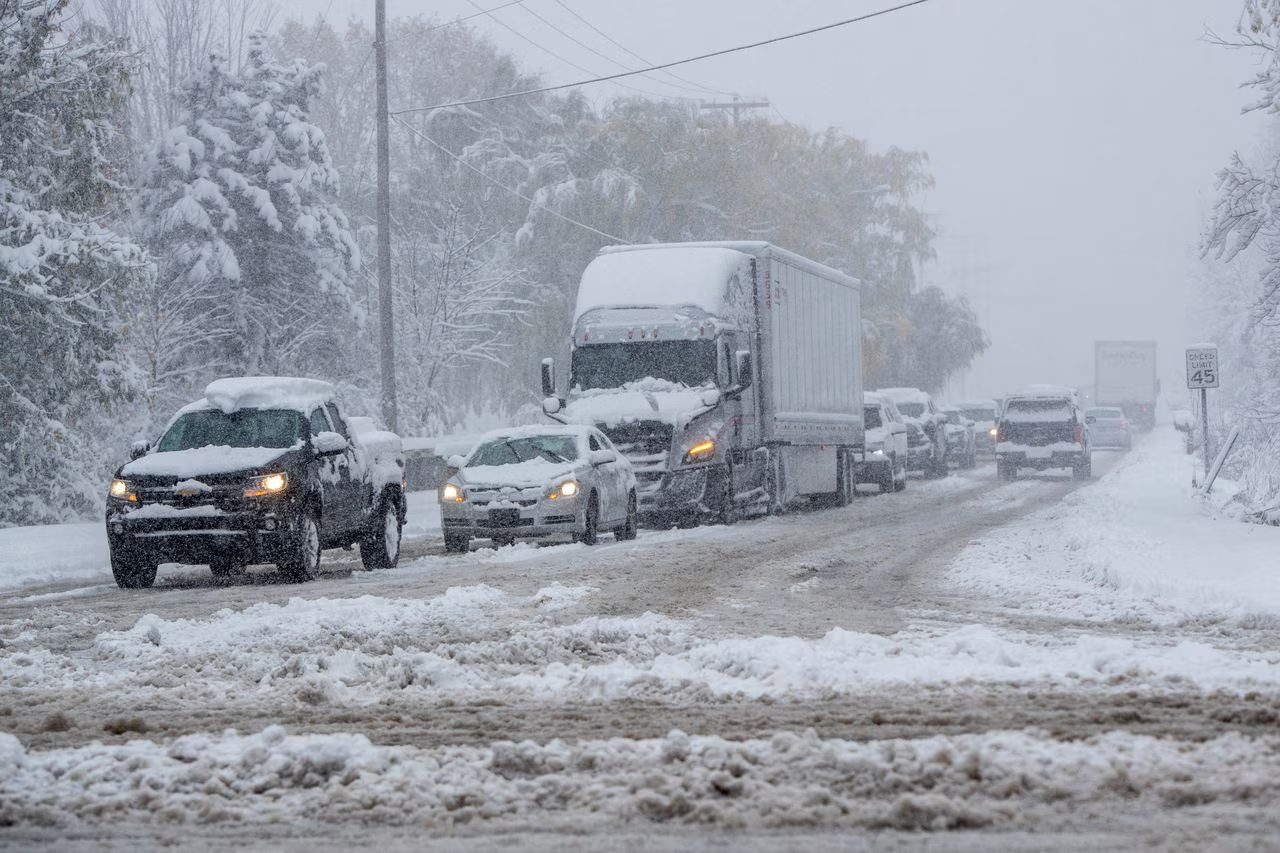 All Tricks, Few Treats: Michigan Passes Out Snow on Halloween Night