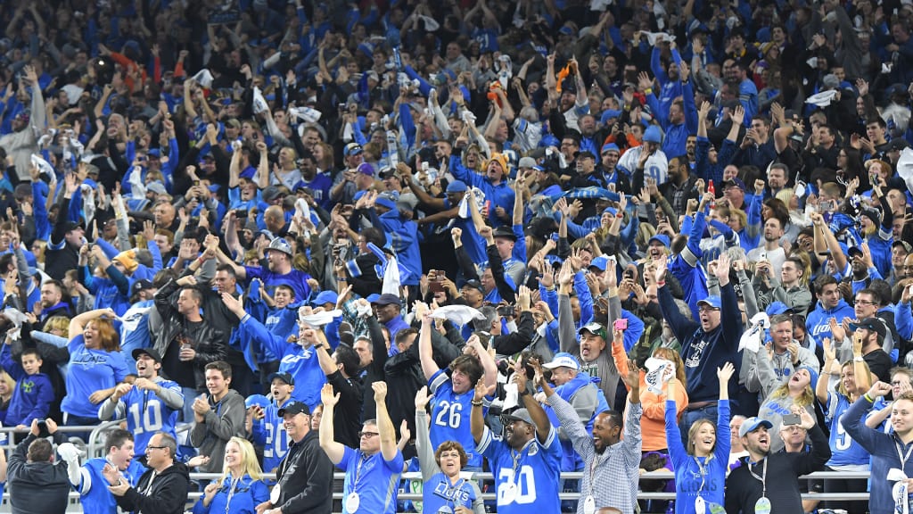 Fans Flock to Support Detroit Lions as Season Tickets at Ford Field ...