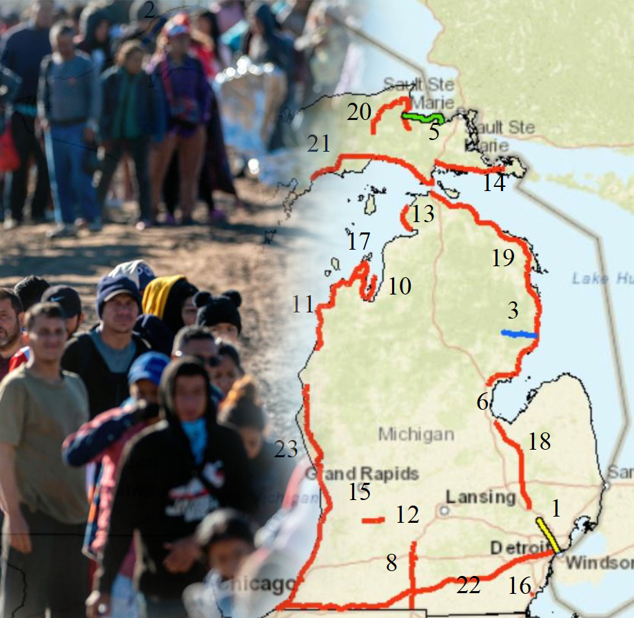 Illegal Immigration Soars 775% in Michigan