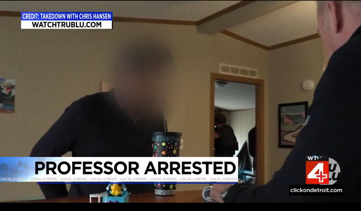 EMU Professor Suspended After TV Child Predator Sting