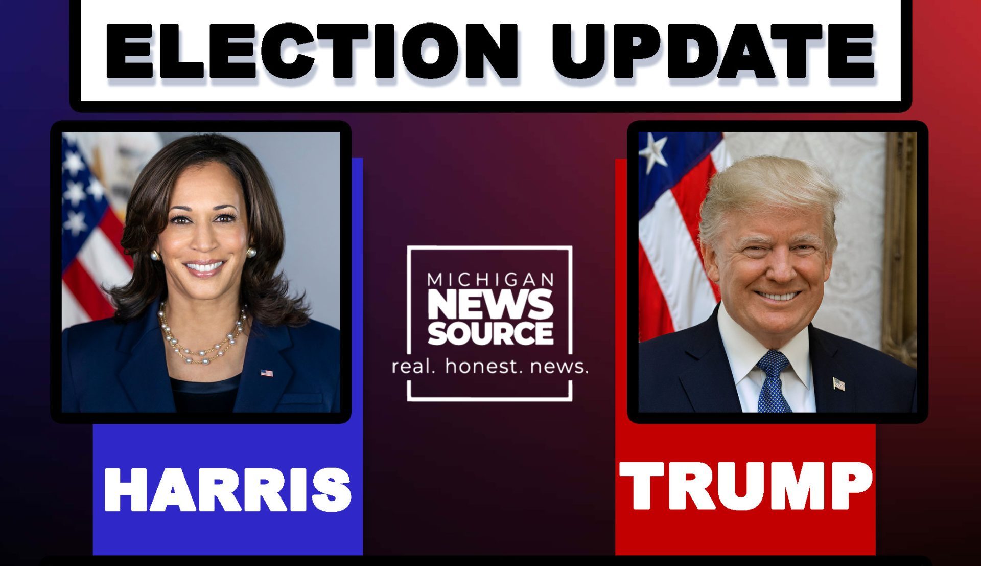 Election Update: Trump and Harris in Michigan