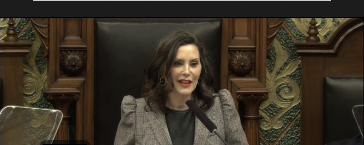 'Seven Down, One to Go.' Whitmer's State of the State Delivers Same Old ...
