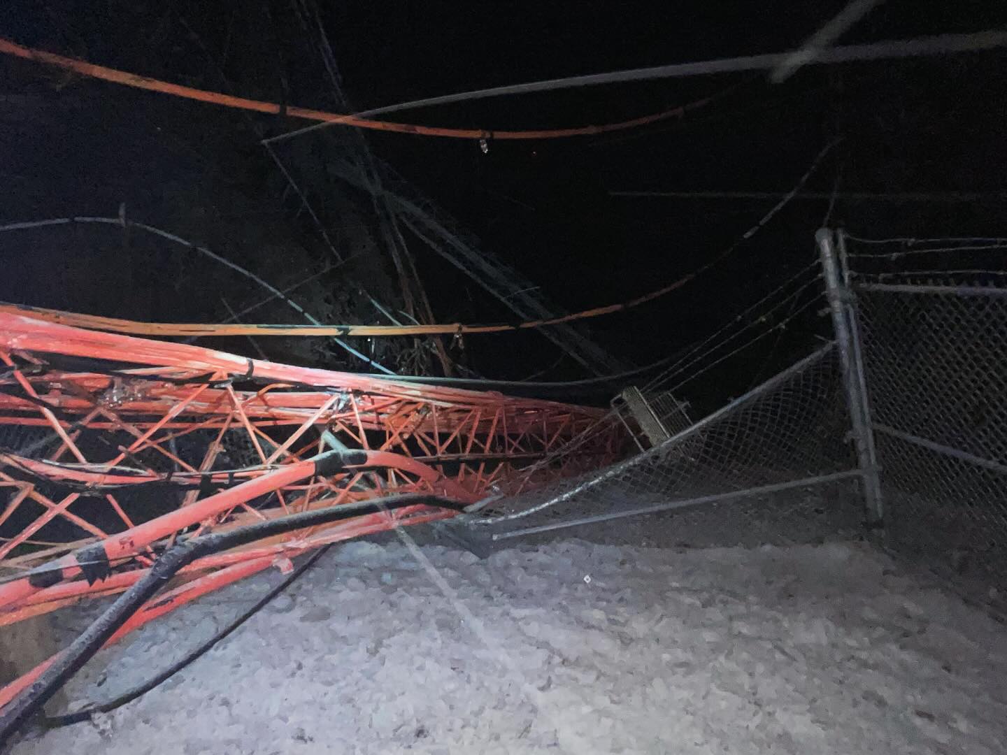 WKHQ Radio Tower Collapse