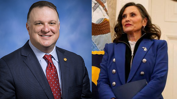 Whitmer and Hall: Different Points of View from the Oval Office