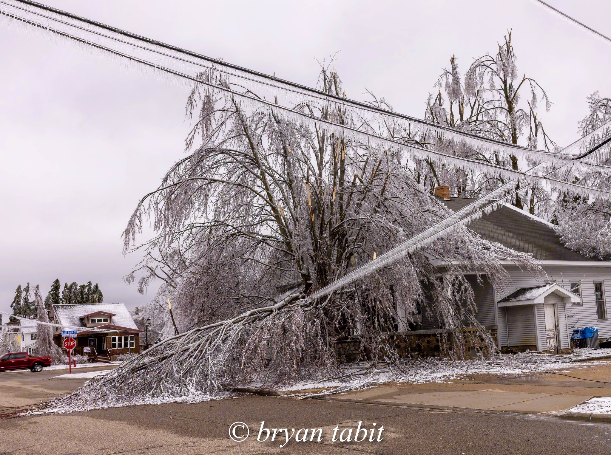 Frozen and Fractured: Gaylord Grapples with Ice Storm Devastation
