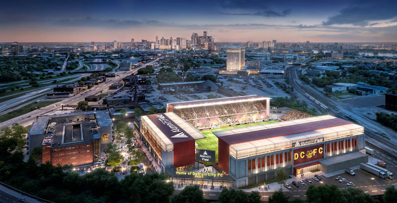 Parking Concerns Spill Into Plans For Detroit's New Soccer Stadium