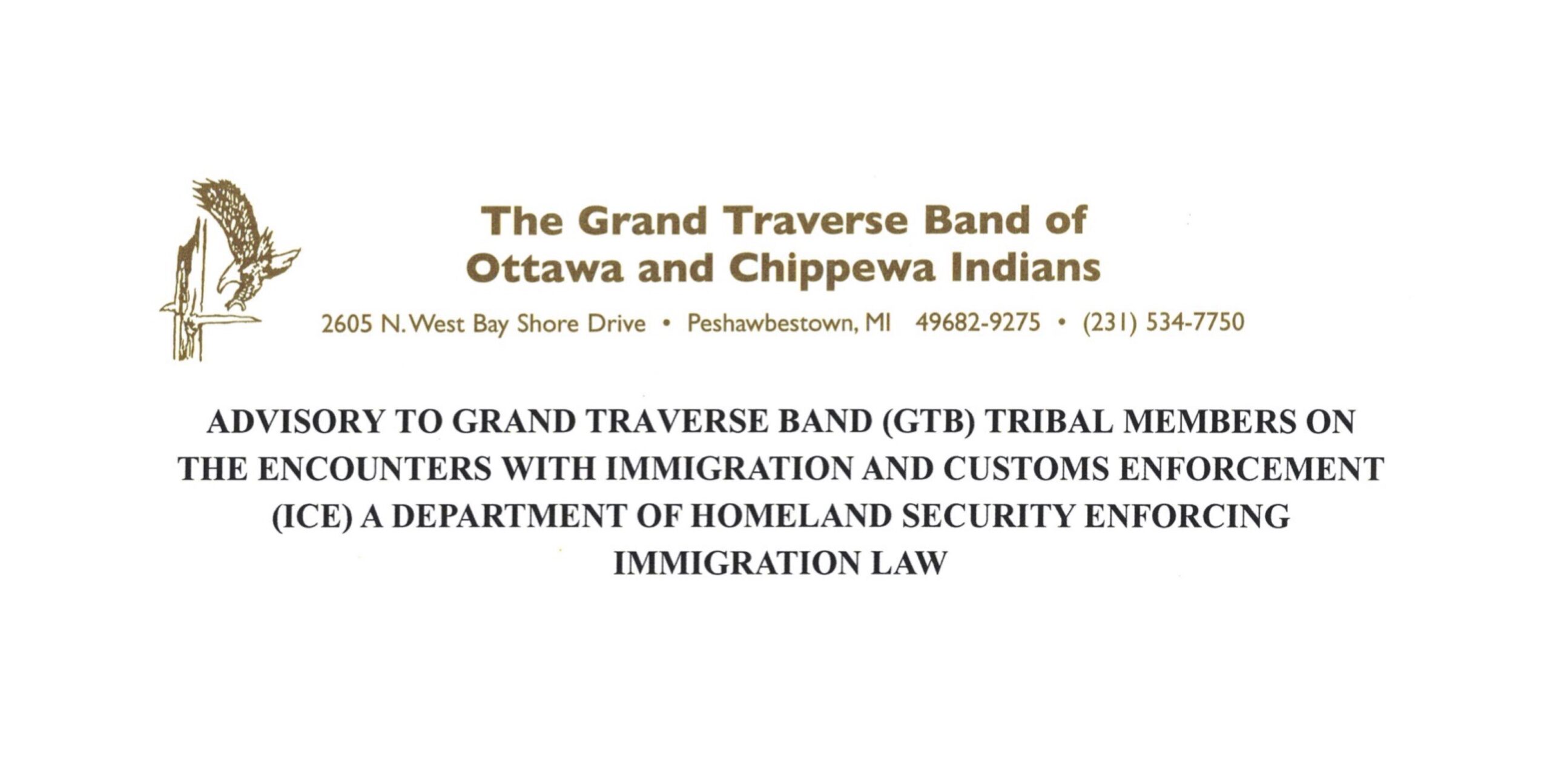 ICE, ICE, Baby – Local Concern Spreads in Northern Michigan Over Tribal ...